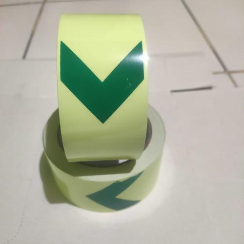 Jual Lakban Stiker Fosfor (Glow In The Datk) Sticker Motif arow 5cm x ...