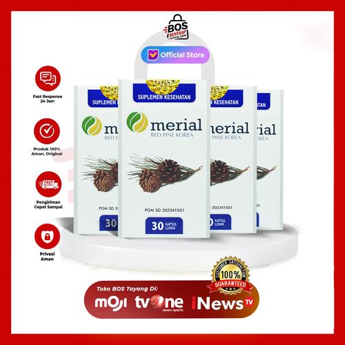 Promo 4 BOX MERIAL RED PINE - Jakarta Timur - Bentrap Official Store ...