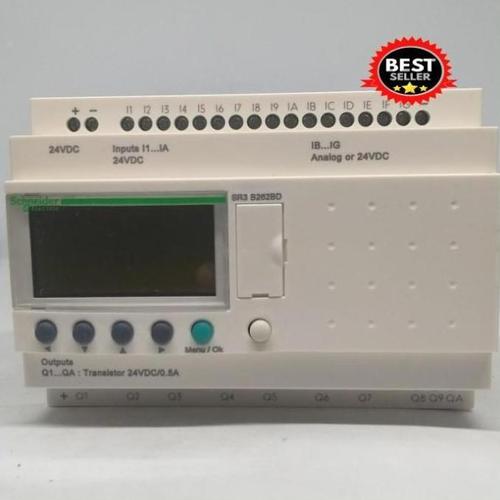 Jual Schneider Sr3B262Bd Zelio Smart Relay 26Io 24Vdc Clock Display ...