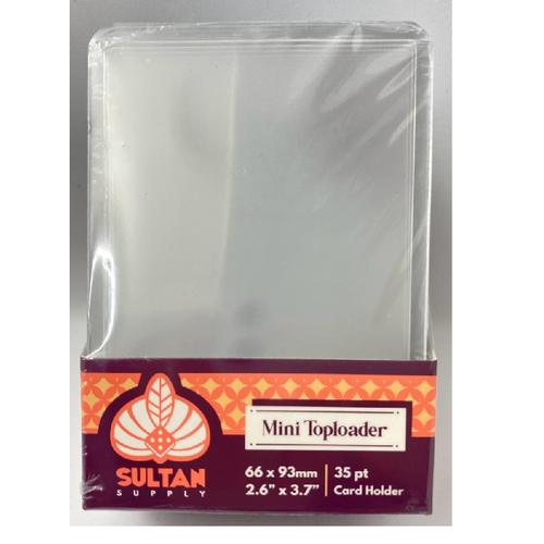 Jual Sultan Supply Mini Toploader Card Holder 35pt With Extra Film ...