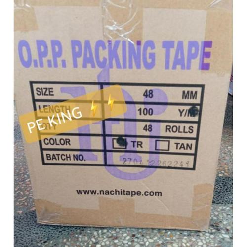 Jual ISOLASI NACHI BENING / COKLAT 100 yard PER BOX. Barang Asli No KW! - OPP 100 Yard - Kota ...