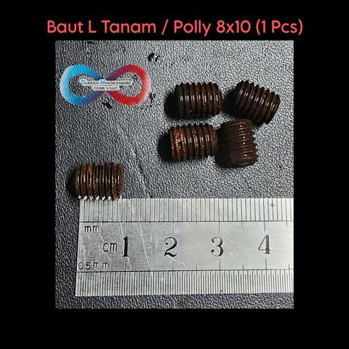 Jual Baut L Tanam 8x10 Per 1 Pcs / Baja Socket Set Screw (Polly) - Kota ...