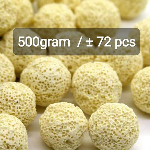 Jual Bio ball super keramik media filter rumah bakteri 500gr - Kota ...