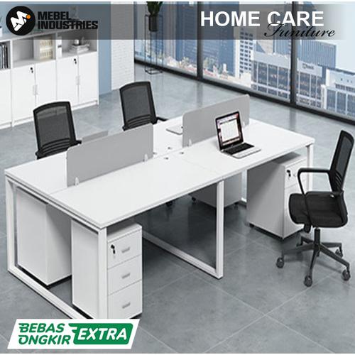 Jual Workstation Table 240 x 120 x 75 cm - Meja Kantor - Meja Kerja ...