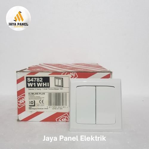 Jual saklar seri mk 2 gang 1 arah tombol besar - Jakarta Pusat - Jaya ...