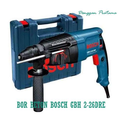 Jual Mesin Bor Bobok Beton 26mm BOSCH GBH 2-26 DRE / Rotary Hammer ...