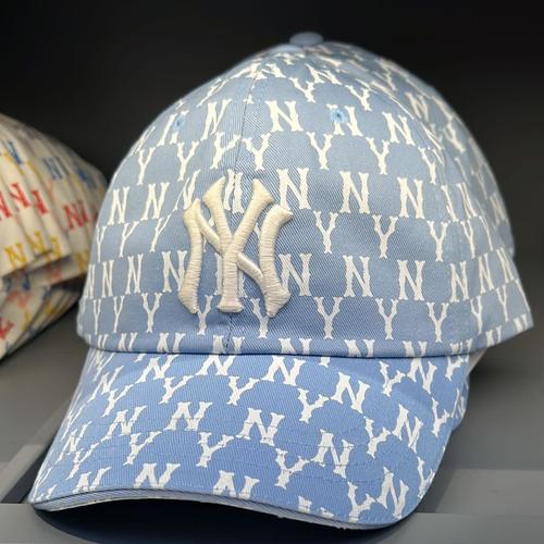 Jual Topi MLB NY Logo Monogram Pastel Ball Cap Authentic - Kota Bekasi ...