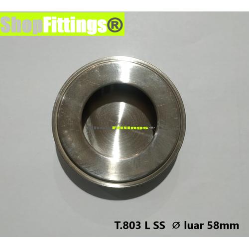 Jual Handel Tanam Bulat Laci Pintu Lemari Geser Sliding Door chrome ...