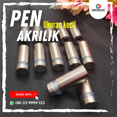 Jual Pen akrilik kecil / pen iklan / baut akrilik / pin akrilik - 12 x ...
