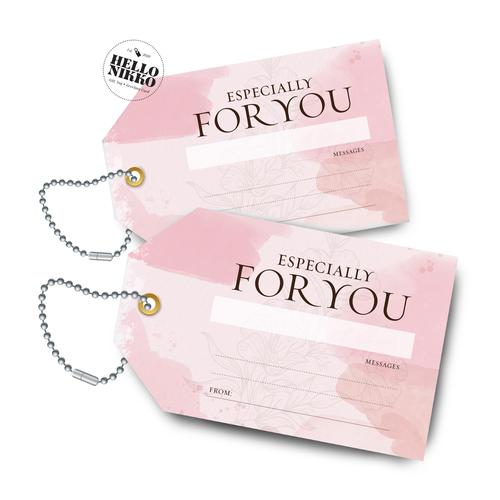 Jual Especially Gift Hang Tag kartu ucapan hamper parcel box kardus ...