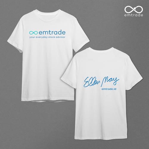 Jual T-Shirt Emtrade Tanda Tangan Ellen May - Kab. Sukoharjo - Emtrade ...