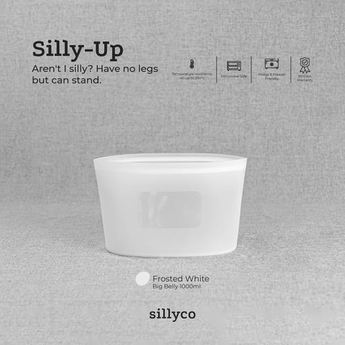 Promo Sillyco - Silly-Up Big Belly - Silicone Food Storage/Sillybag/Sillyup - Ocean Blue ...