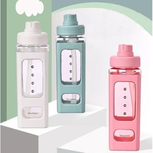 Jual Botol Minum Cantik 900ml Air Lucu Comel BPA Free Anak Sekolah Korea - 700ML-ABU - Kab ...
