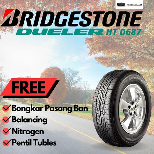 Jual Ban mobil Bridgestone Dueler H/T 687 235/60 R16 Rush Terios 235 60 R16 - Dikirim - Kota ...