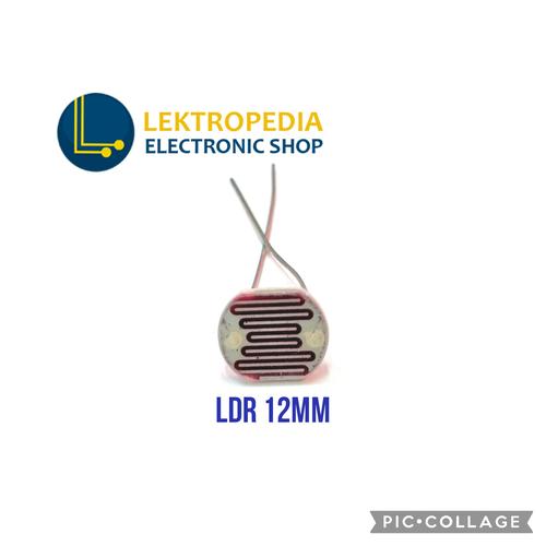 Jual Sensor LDR 12mm Besar Light Dependent Resistor cahaya ...