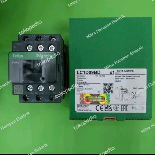 Jual Contactor LC1D09BD 24VDC 3PHASE Schneider baru - Jakarta Barat ...