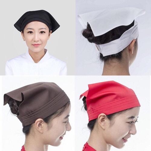 Jual Topi Koki Segitiga VELCRO, waitress Cafe restaurant karyawan ...