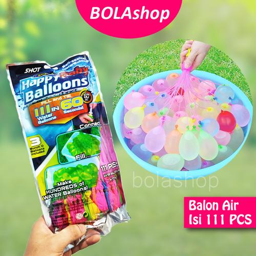 Jual Balon Air Instan Mainan Perang Air | Water Balloons (1pack isi ...
