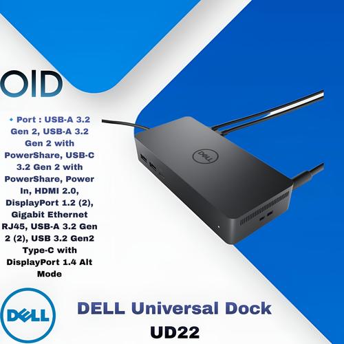Jual DELL Universal Docking UD22 - Jakarta Pusat - Official ID | Tokopedia