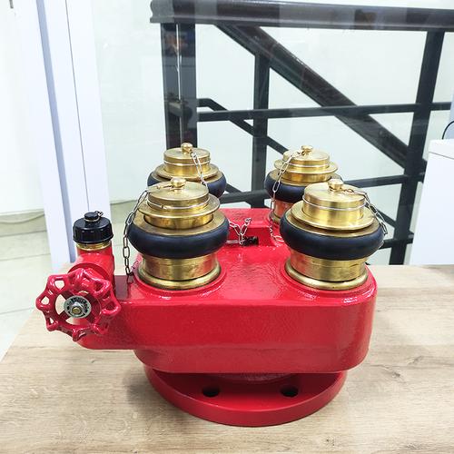 Promo Siamese Brass Four Way / Kuningan / Machino / 4 Way Connection ...