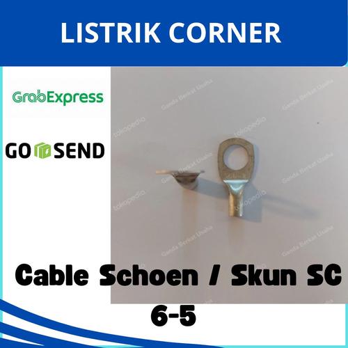 Jual Kabel Skun SC / Skun Kabel SC 6-5 / Cable Lug /Cable Schoen 6-5mm ...