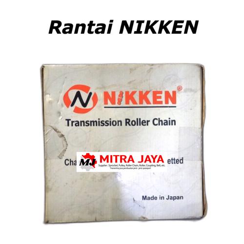 Jual ROLLER CHAIN NIKKEN JAPAN RS 80 - 2 ( RANTAI DOUBLE JEPANG ...