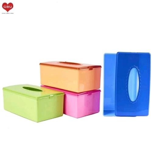 Jual Tempat Tisue Kotak Tisu GBU Box Tisu Plastik Kotak Pnajang Murah ...