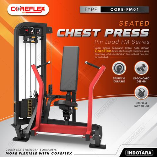 Promo Seated Chest Press CORE-FM01 Alat Fitness Coreflex Cicil 0% 3x ...