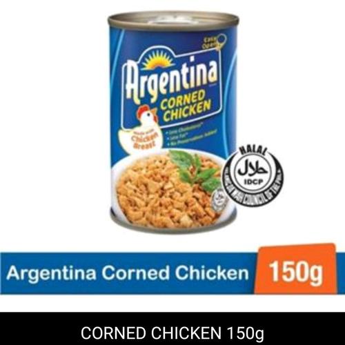 Jual ARGENTINA CORNED CHICKEN & SPICY 150g/MEAT LOAF 170g FILIPINA ...