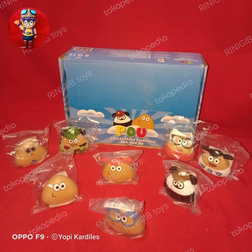 Jual Pou collectable figurines just toys intl 24 pcs dalam satu box ...