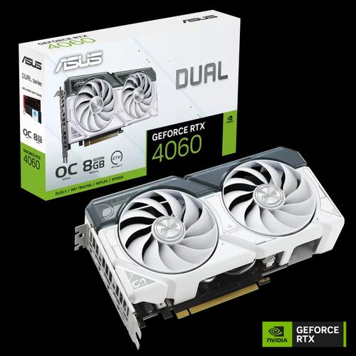 Jual ASUS DUAL GeForce RTX 4060 White OC Edition 8GB GDDR6 / RTX4060 ...