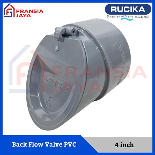 Jual Rucika Back Flow Valve PVC AW 4 inch Sambungan Fitting Pipa Air ...