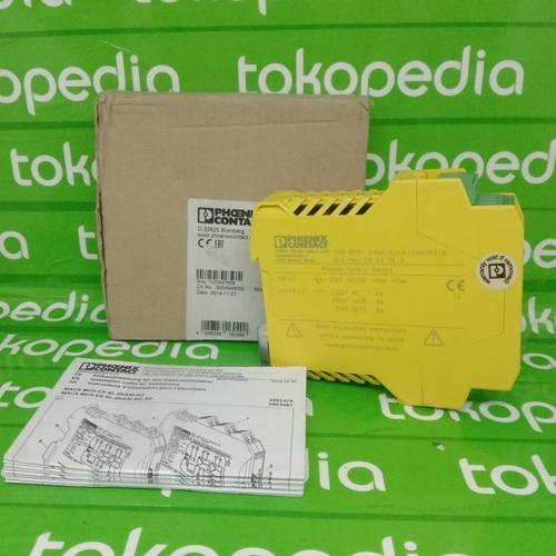 Jual Phoenix Contact Safety Relay Psr-Scp-24Uc/Esa4/3X1/1X2/B 24V Ac/Dc ...