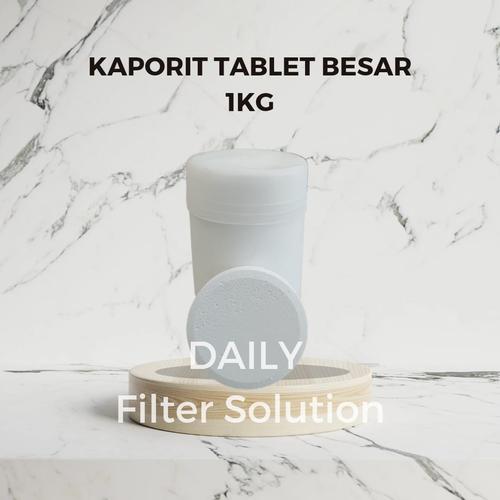 Jual Kaporit Tablet Klorin Tablet Besar 1 KG Isi 5 Keping Besar - Kota ...