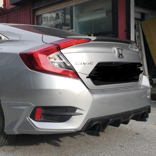 Jual Rear Diffuser belakang Honda Civic Turbo Sedan FC1 - side diffuser ...