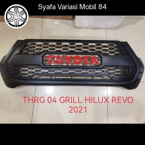 Jual GRILL DEPAN TOYOTA HILUX REVO ROCCO 2021 2022 2023 WITH LOGO ...