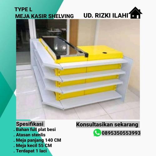 Jual meja kasir minimarket rak kasir - Kab. Bekasi - UD Rizki illahi ...