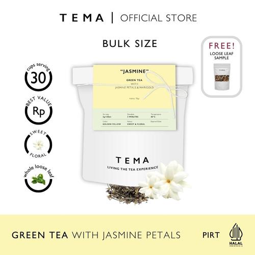 Jual TEMA Tea Loose Leaf Large Pouch - Jasmine / Green Jasmine - Kab ...