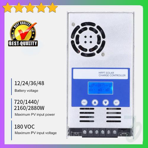 Jual Solar Charge Controller MPPT Regulator 12V/24V/36V/48V 60A EASUN ...