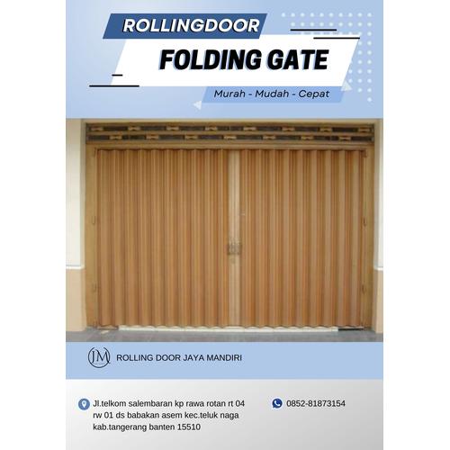 Jual Rollingdoor Folding gate murah pintu garasi - Kab. Tangerang ...