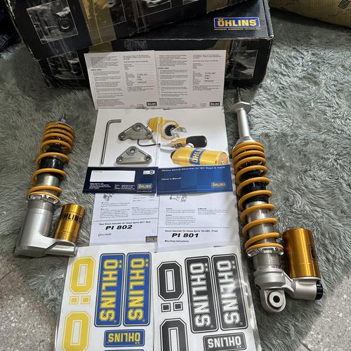 Jual ohlins vespa pi 801 & pi 802 garansi om 2024 complete set full box ...