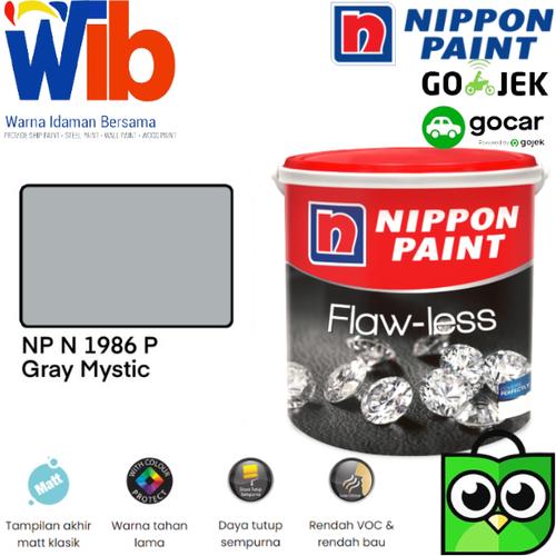 Jual Cat Nippon Paint Flawless 20 Liter / Gray Mystic Np N 1986P - Kota ...