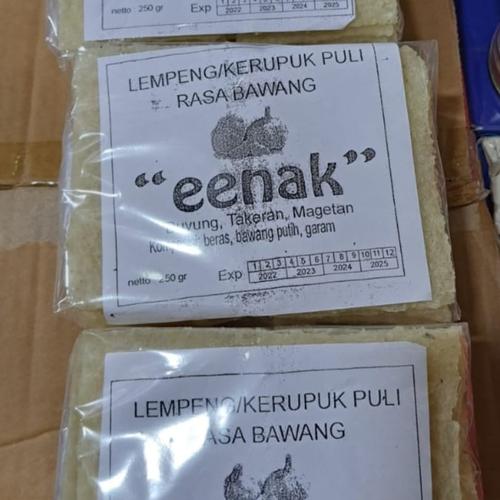 Jual kerupuk lempeng puli rasa bawang eenak 250 gram - Jakarta Timur ...