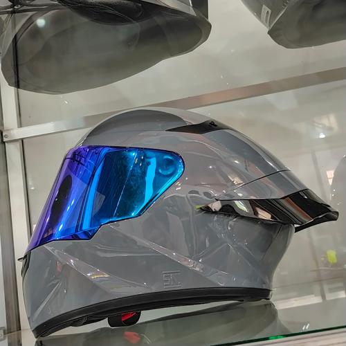 Jual Helm Full Face KYT TT Course Solid Gorila Grey Glossy - L, Helm ...