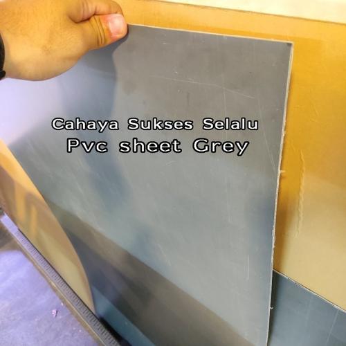 Jual Pvc sheet Abu / PVC Grey Lembaran 15mm x 35Cm x 35Cm custom ...