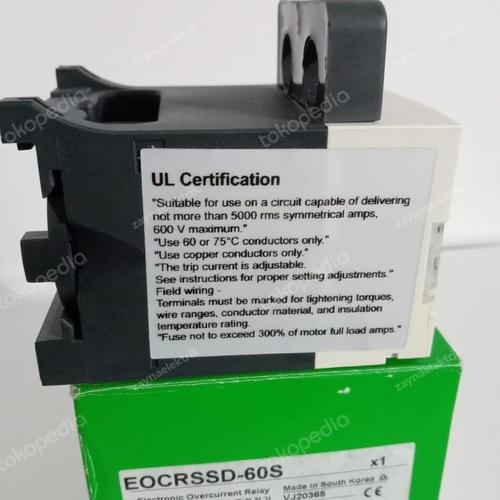 Jual Promo Terbatas!!! Electronic Over Current Relay Eocr-Ssd-60S ...