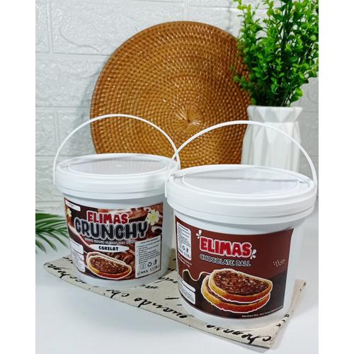 Jual 1Kg Choco Crunchy SSA Elimas Selai Cokelat - Choco Crunchy, Tanpa ...