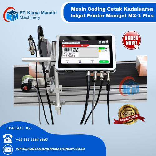 Jual Mesin Coding Cetak Kadaluarsa Inkjet Printer Meenjet MX-1 Plus ...