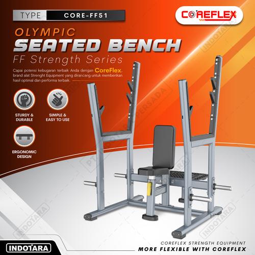 Promo Olympic Seated Bench CORE-FF51 Alat Fitness Coreflex Cicil 0% 3x ...