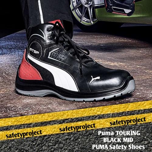 Jual Puma Touring Black Mid Sepatu Puma Safety Shoes Sepatu Kerja ...